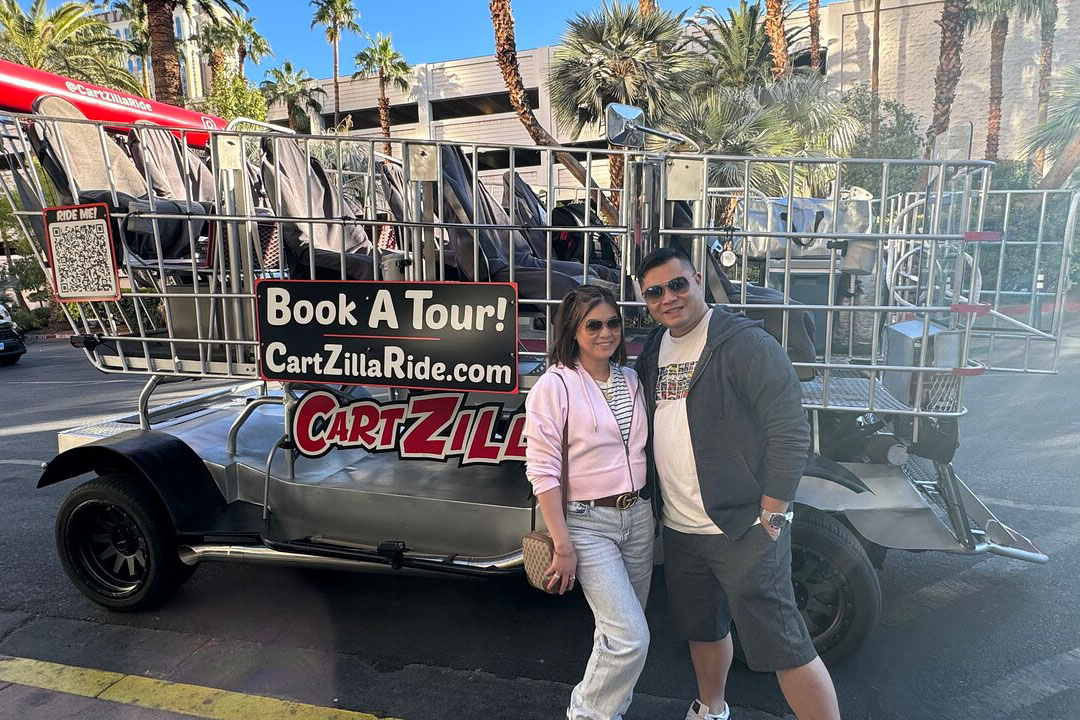 Cartzilla Ride | Las Vegas Strip Tour Guide Experience