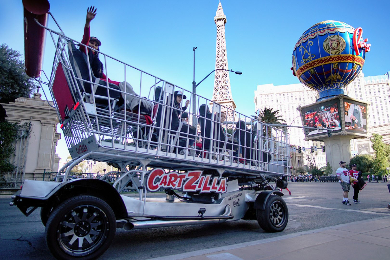 Cartzilla Ride | Las Vegas Strip Tour Guide Experience